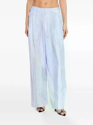 Rag & Bone Striped Pleated Trousers