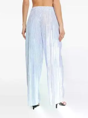 Rag & Bone Striped Pleated Trousers