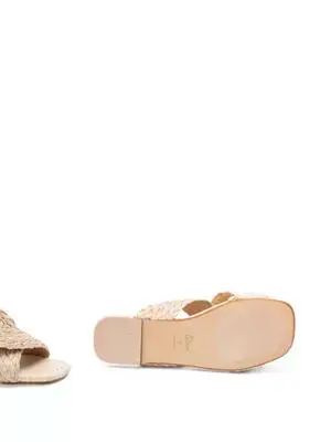 CastaÑer Padme Flat Sandals - Neutrals