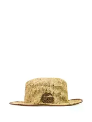 Gucci Double G Straw Hat
