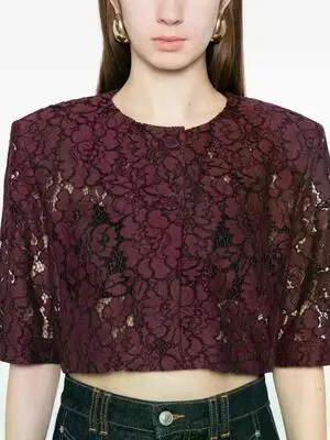 Pinko Lace Cropped Jacket