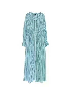 Pinko Striped Maxi Dress