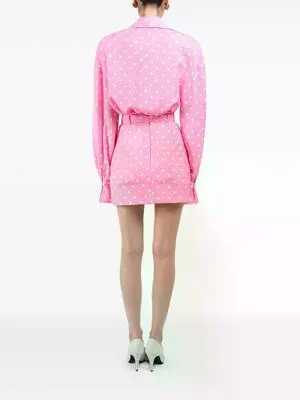 ROWEN ROSE Polka Dot Oversized Shirt