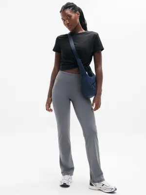 Athleta Elation Ultra High Rise Straight Leg Pant - Slate