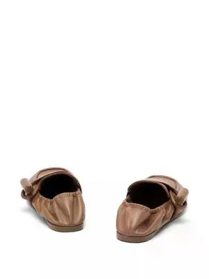 Loewe Toggle Loafers - Brown