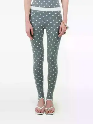 ROWEN ROSE Polka-dot Leggings