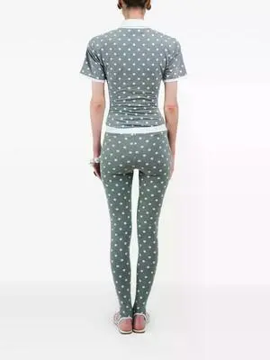 ROWEN ROSE Polka-dot Leggings