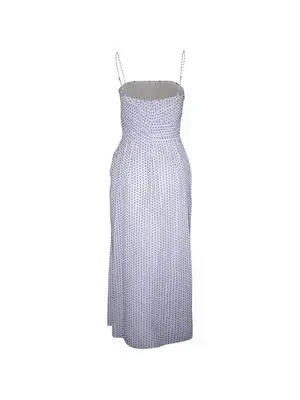 Adam Lippes Cari Spaghetti-strap Draped Dress
