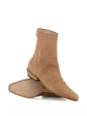 PANTANETTI Zip Suede Boots