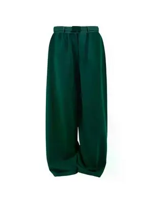ROWEN ROSE Wide-leg Trousers - Green