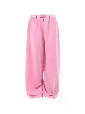 ROWEN ROSE Wide-leg Trousers - Pink