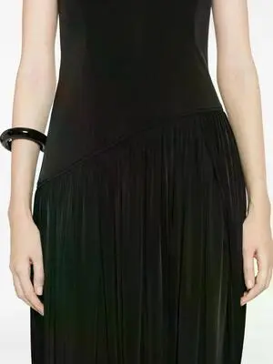 FERRAGAMO Strapless Pleated Dress