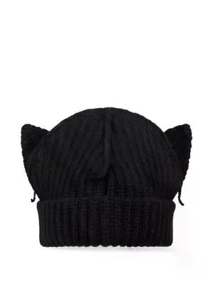 CHARLES JEFFREY Chunky Ears Beanie - Black