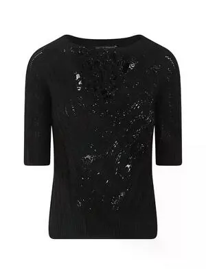Ermanno Scervino Round Neck Knitwear For Women