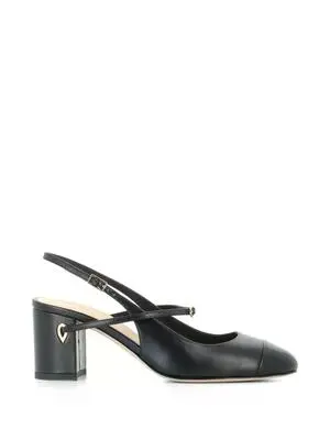 Jennifer Chamandi Mattia Cap-toe Slingback Pumps