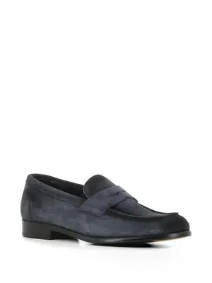 DOUCAL'S Calf Suede Loafers