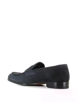 DOUCAL'S Calf Suede Loafers