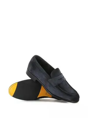 DOUCAL'S Calf Suede Loafers