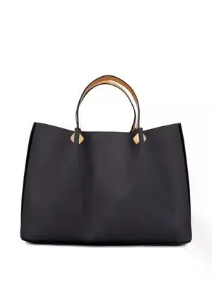 Valentino Garavani Logo Stud Leather Tote Bag