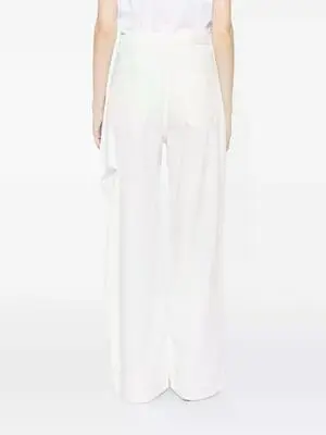ICON DENIM LOS ANGELES Poppy Distressed Wide Leg Jeans
