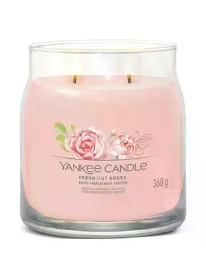 YANKEE CANDLE Medium Fresh Cut Roses Candle