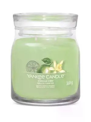 YANKEE CANDLE Medium Vanilla Lime Candle - Green