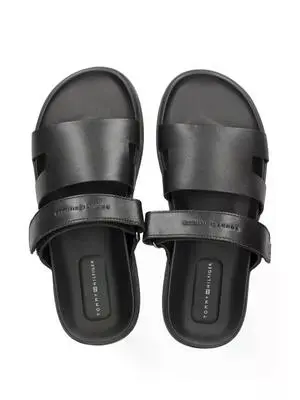 Tommy Hilfiger Leather Logo Sandals