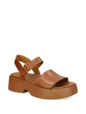 Camper Buckle-strap Platform Sandals