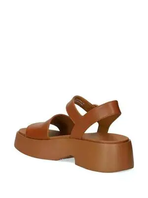 Camper Buckle-strap Platform Sandals