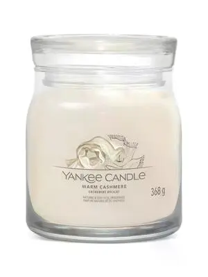 YANKEE CANDLE Medium Warm Cashmere Candle - Brown