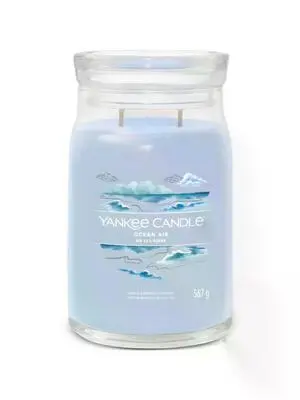 YANKEE CANDLE Large Ocean Air Candle - Blue