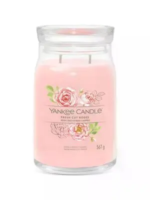 YANKEE CANDLE Fresh Cut Roses Candle - Pink
