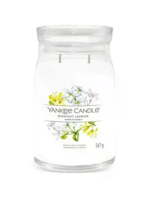 YANKEE CANDLE Midnight Jasmine Candle - White