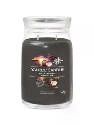 YANKEE CANDLE Large Coconut Candle - Black