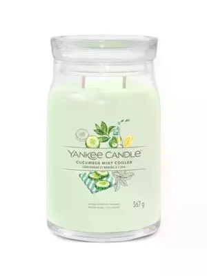 YANKEE CANDLE Cucumber Mint Cooler Candle - Green