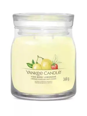 YANKEE CANDLE Medium Iced Berry Lemonade Candle - Yellow