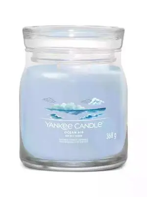 YANKEE CANDLE Medium Ocean Air Candle - Blue