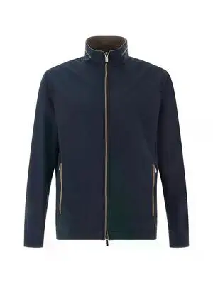Paul & Shark Alcantara Details Jacket - Blue