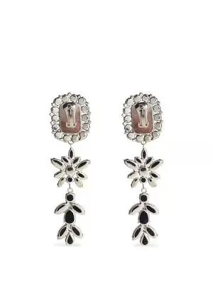 Dsquared2 Floral Motif Drop Earrings