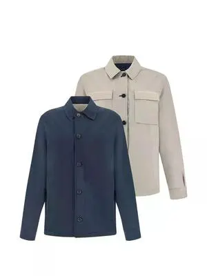 Paul & Shark Reversible Shirt Jacket - Blue