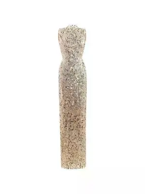 SAIID KOBEISY Sequin-embroidered Maxi Dress