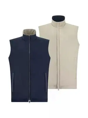 Paul & Shark Reversible Gilet - Blue