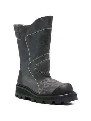 GMBH Aeon High Shaft Cracked Leather Boots