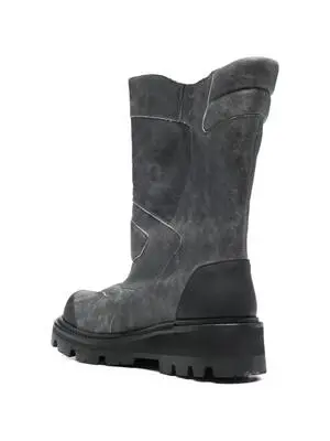 GMBH Aeon High Shaft Cracked Leather Boots