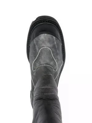 GMBH Aeon High Shaft Cracked Leather Boots