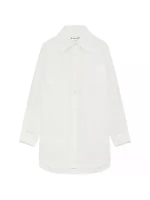 Comme Des Garçons Chest-pocket Collared Mini Dress