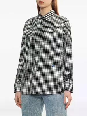 ADER ERROR Checked Cotton Shirt