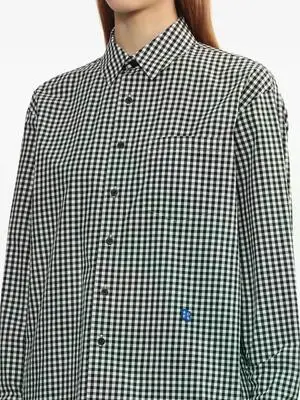 ADER ERROR Checked Cotton Shirt