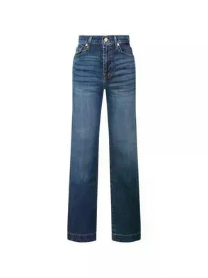 SEVEN Five-pocket Jeans With Whiskering