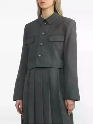 Comme Des Garçons Flap-pocket Buttoned Jacket